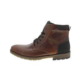 Rieker Schn&uuml;rstiefelette Braun | Gr.: 43