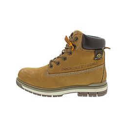Dockers by Gerli Schn&uuml;rstiefel Beige | Gr.: 45