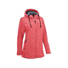 Maul Sport Fleecejacke "Wilde Kaiserin" in Rot | Gr.: 36