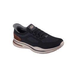 Sneakers Low Skechers Slip-ins Relaxed Fit: Norlan - Alonso in schwarz | Gr.: 47.5