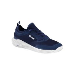 Kempa Hallen-Sport-Schuhe Kourtfly in blau/wei&szlig; | Gr.: 9