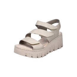 Rieker Keilsandaletten in Beige | Gr.: 40