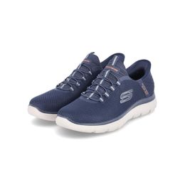 Skechers Schn&uuml;rhalbschuh in blau | Gr.: 42