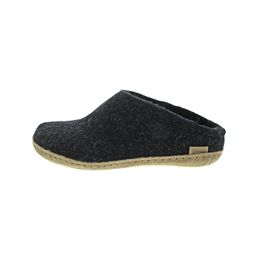 glerups Slip-On Hausschuh Grau | Gr.: 40