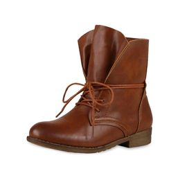 VAN HILL Schn&uuml;rstiefeletten Amara in Braun | Gr.: 39