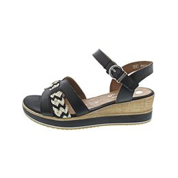 Remonte Keilsandalette Schwarz | Gr.: 36