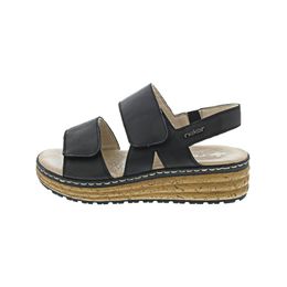 Rieker Sandale Schwarz | Gr.: 42