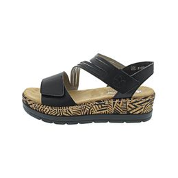 Rieker Sandale Schwarz | Gr.: 39