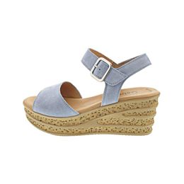 Gabor Keilsandalette Blau | Gr.: 39