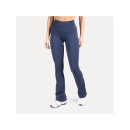 Smilodox Schlaghose Leggings Aylin Scrunch in Dunkelblau | Gr.: M