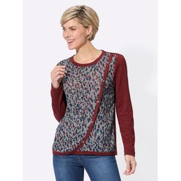 WITT WEIDEN Shirt in kirsche-meliert | Gr.: 36