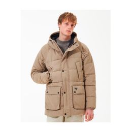 Barbour Glacial Steppjacke in BE31-Braun/Beige | Gr.: S