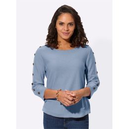 WITT WEIDEN 3/4 Arm-Pullover in bleu | Gr.: 36