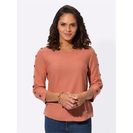 WITT WEIDEN 3/4 Arm-Pullover in papaya | Gr.: 38
