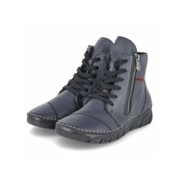 Rieker Schn&uuml;rstiefel in blau | Gr.: 39
