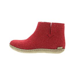 glerups Low Boot Hausschuh Rot | Gr.: 42