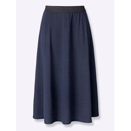 WITT WEIDEN Jerseyrock in marine + jeansblau | Gr.: 36