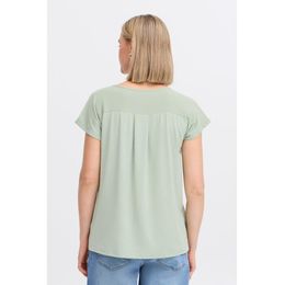 Fransa Kurzarm-Bluse FRZAWOV Regular fit in Frosty Green | Gr.: M