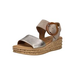 Gabor Sandalen in Beige/Braun | Gr.: 42,5