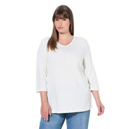 Ulla Popken Shirt in offwhite | Gr.: 54-56
