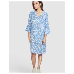 NAVIGAZIONE Kleid in Hellblau/Wei&szlig; | Gr.: 44