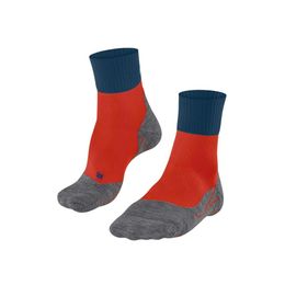 Falke Socken 1er Pack in Grau/Blau/Hellrot | Gr.: 44-46