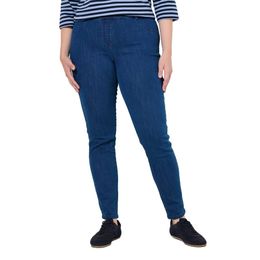 Ulla Popken Jeggings in dark blue denim | Gr.: 60 - Normalgr&ouml;&szlig;e