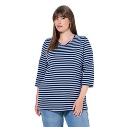 Ulla Popken Shirt in frostblau | Gr.: 50-52