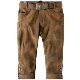 Stockerpoint Lederhose "Siggi 2" in havanna gespeckt | Gr.: 56