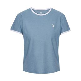 Hummel Sportshirt "Pulse Cima T-Shirt S/S" in Blau | Gr.: xs