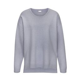 ELBSAND Sweater in rauchblau meliert | Gr.: 36-38