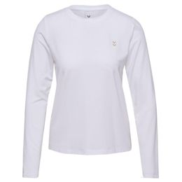 Hummel Longsleeve "Yoga Soft Loose W T-Shirt Longsleeve" in Wei&szlig; | Gr.: L
