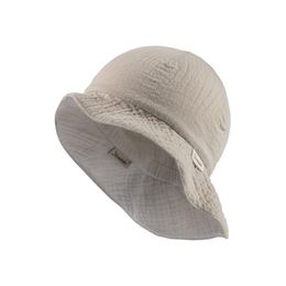 Sterntaler Wende-Sonnenhut uni in beige | Gr.: 45 cm