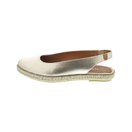 VERBENAS Kiara Nucleo Metal Sling Sandalette Gold | Gr.: 39