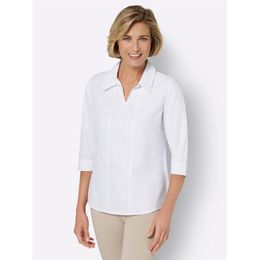 Sieh an! Bluse in wei&szlig; | Gr.: 48