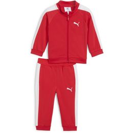 Puma Trainingsanzug "MINICatS T7 ALWAYS ON Suit INF" in Rot | Gr.: 74