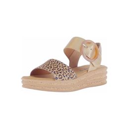 Gabor Sandalen in Beige/Gold | Gr.: 42