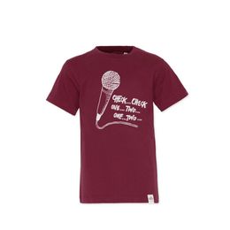 Band of Rascals T-Shirts " Check Check " in bordeaux | Gr.: 110/116
