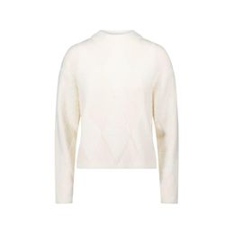 Zero Pullover mit Karomuster in CreamCream | Gr.: 40