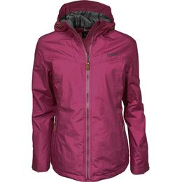 Pro X PRO-X elements Damenjacke "LUNA" in Rosewine - Anthrazit | Gr.: 36
