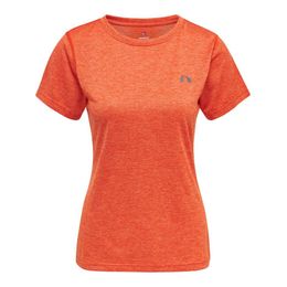 Newline T-Shirt Women Statement Damen in SPICY ORANGE MELANGE | Gr.: XS