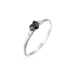 Elli Ring 925 Sterling Silber Herz in Silber | Gr.: 56