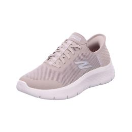 Skechers Sneaker GO WALK FLEX - GRAND ENTRY in taupe | Gr.: 42