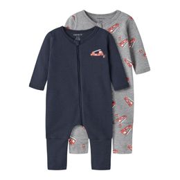 name it Schlafanzug in Grey Melange | Gr.: 92