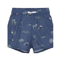 Color Kids SWIM SHORTS AOP in Indigo | Gr.: 116
