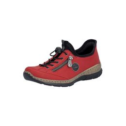 Rieker Komfort Slipper in Rot | Gr.: 36