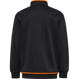 Hummel Kinder Trainingsjacke "Core 2.0 Track Zip Jacket" in Schwarz | Gr.: 164
