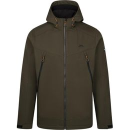 Trespass Regenjacke "Hubbard Softshell Jacket" in Gr&uuml;n | Gr.: XL