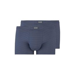 Bruno Banani Retro Short / Pant Check Line 2.0 in Marine Karo | Gr.: L