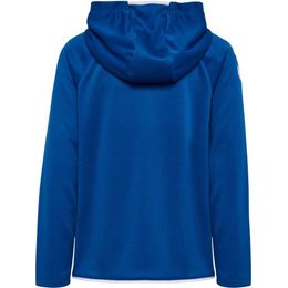 Hummel Kinder Hoodie "Core 2.0 Zip Hoodie" in Blau | Gr.: 128